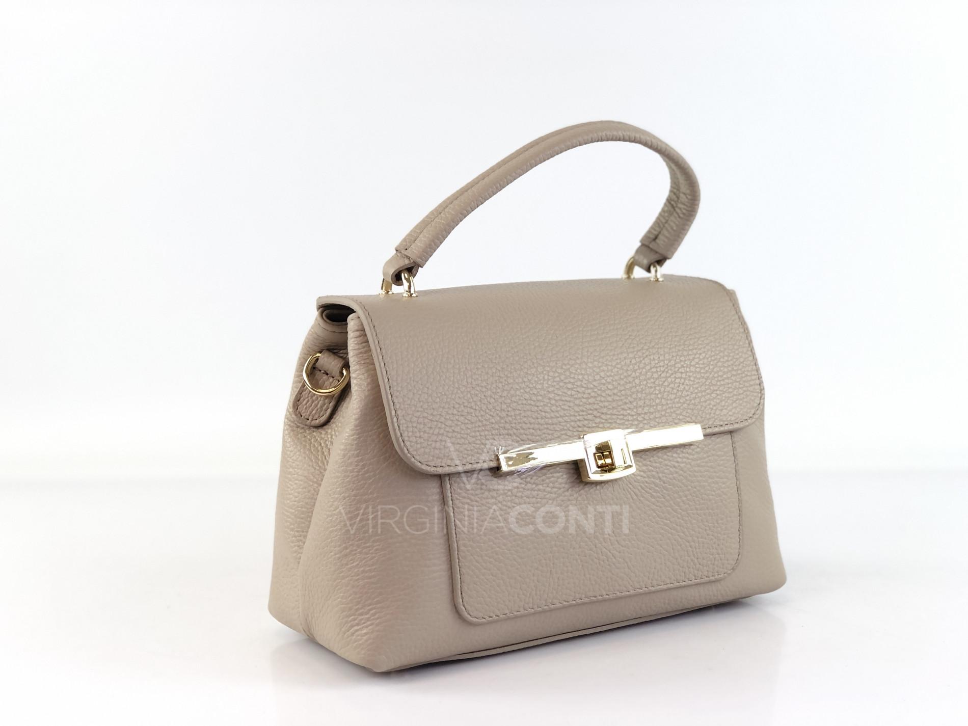 Шкіряна Сумка Virginia Conti кольору капучіно, артикул 03455 - купити ...